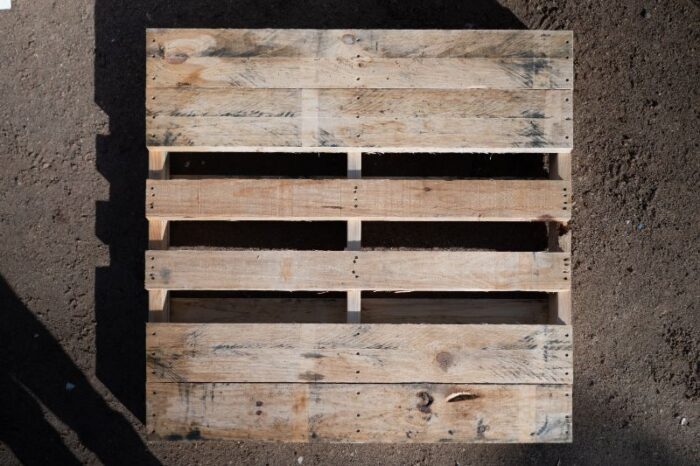 2-Tonne Capacity 1070mm x 1100mm x 120mm Heat Treated Pallet-2 (Wooden ...