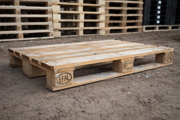 1-Tonne Capacity European EPAL 1200mm x 800mm x 140mm Pallet (Wooden ...