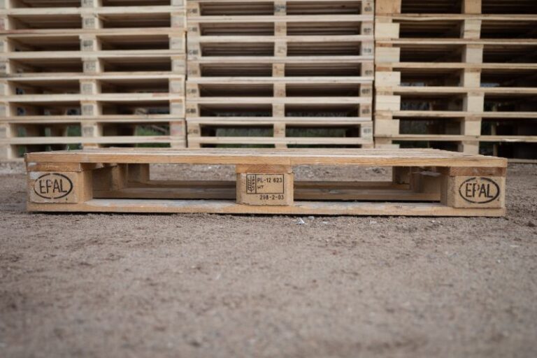 1-Tonne Capacity European EPAL 1200mm x 800mm x 140mm Pallet (Wooden ...
