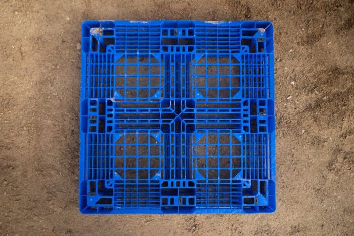 1-Tonne Capacity PVC 1100mm x 1100mm x 120mm ECO Pallet (Plastic ...