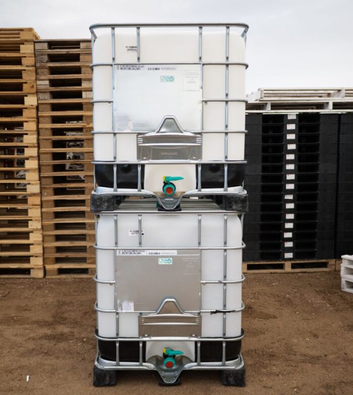 IBC 1200mm x 1000mm x 1160mm PVC Container 1000 Litre (Plastic ...